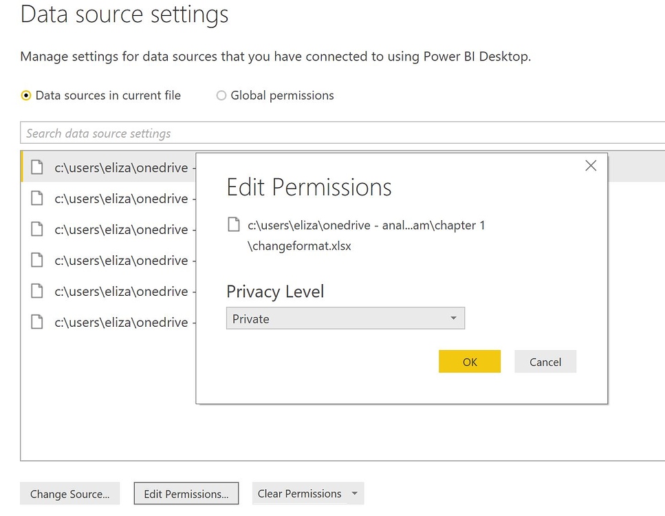 Privacy levels per user - Power Query - Enterprise DNA Forum