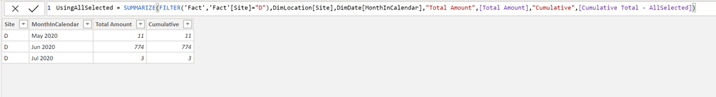 Virtual Table - Summarize with AllSelected - DAX Calculations - Enterprise DNA Forum