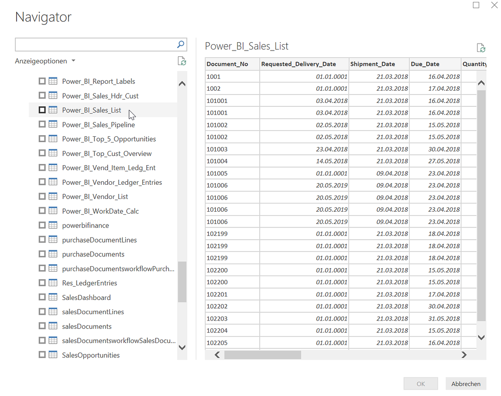 Connecting Power BI to Business Central - Power Query - Enterprise DNA ...