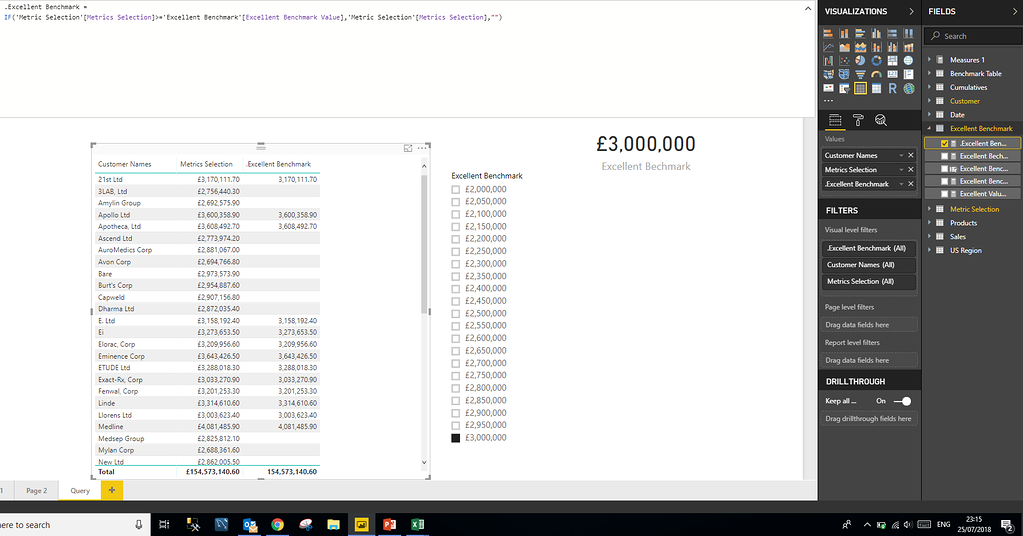 Power BI Benchmarking using IF Statement's - Power BI - Enterprise DNA ...