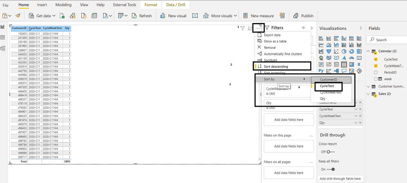Sort Matrix by Column in Descending Order - Power BI - Enterprise DNA Forum