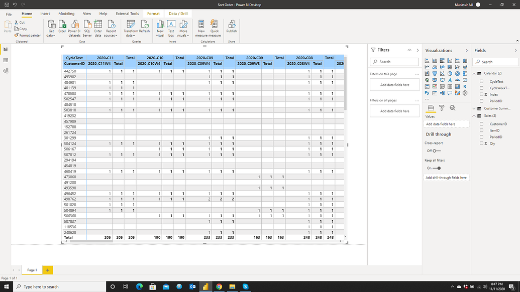 Sort Matrix By Column In Descending Order Power Bi Enterprise Dna Forum