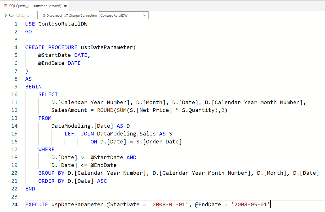 How To Pass Date Parameter In Power Bi Sql Query Printable Timeline