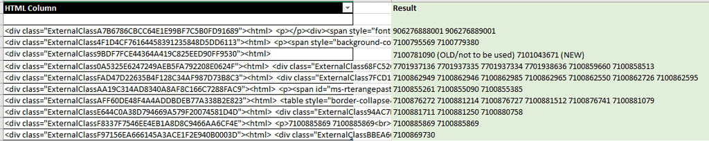 HTML clean column in Excel using PQ - Power Query - Enterprise DNA Forum