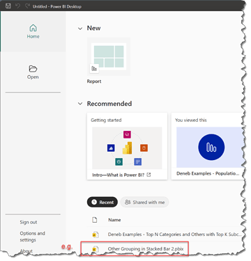 How to remove items from the Recent Files List in Desktop 2.123.742.0 ...
