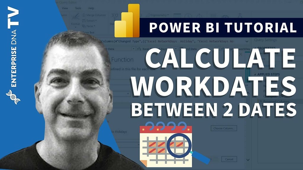 Calculate the difference in days between two dates in Power Query - M ...