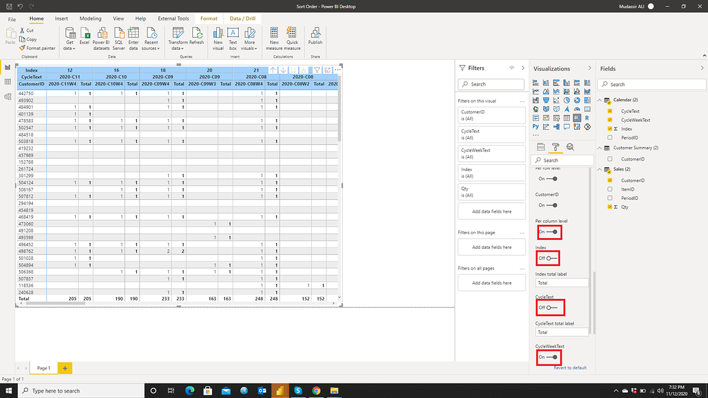 Sort Matrix by Column in Descending Order - Power BI - Enterprise DNA Forum