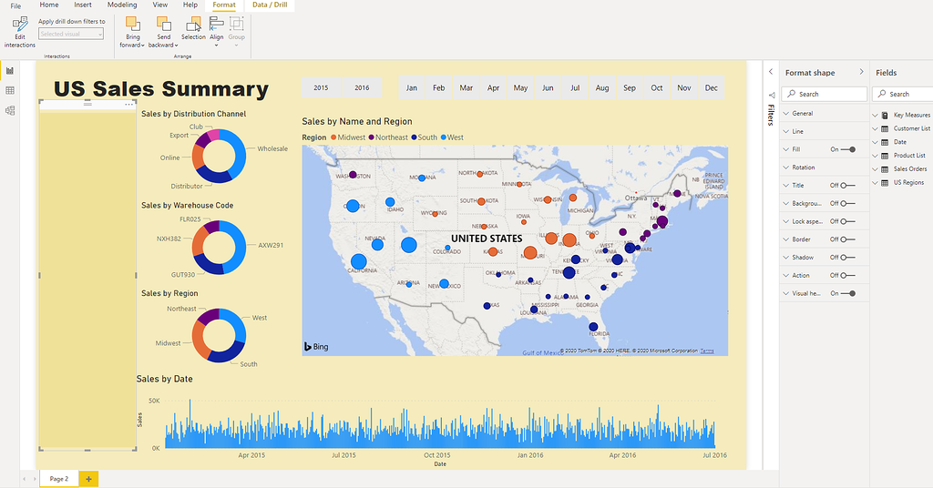 Send to Back feature not working - Power BI - Enterprise DNA Forum