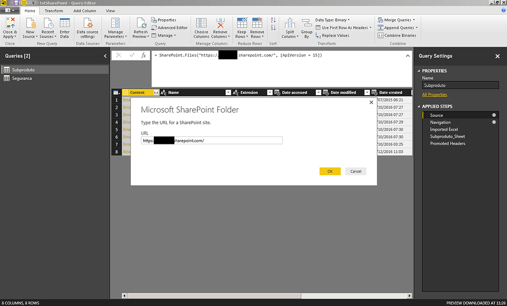 Adding a Sharepoint folder to a gateway connection - Online Service - Enterprise DNA Forum