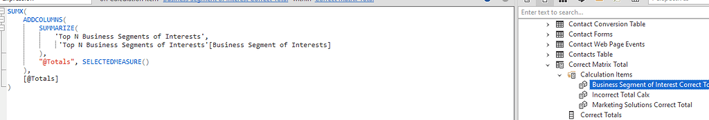 Multiple tables and tabular editor - Software & Tools - Enterprise DNA ...