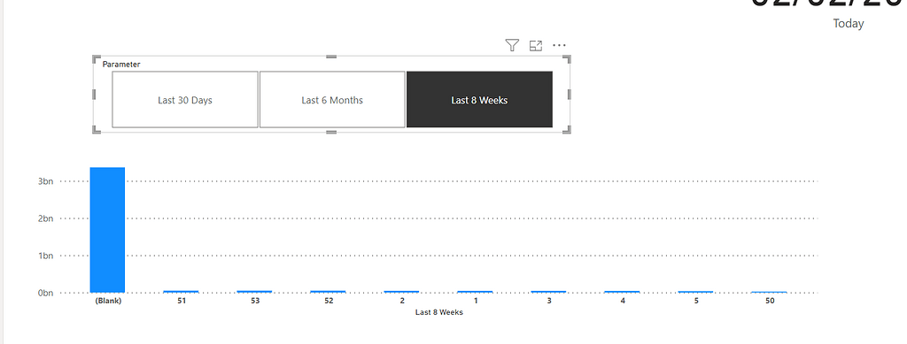 Blanks in field parameter: How to remove blanks in one column without effecting other columns ...