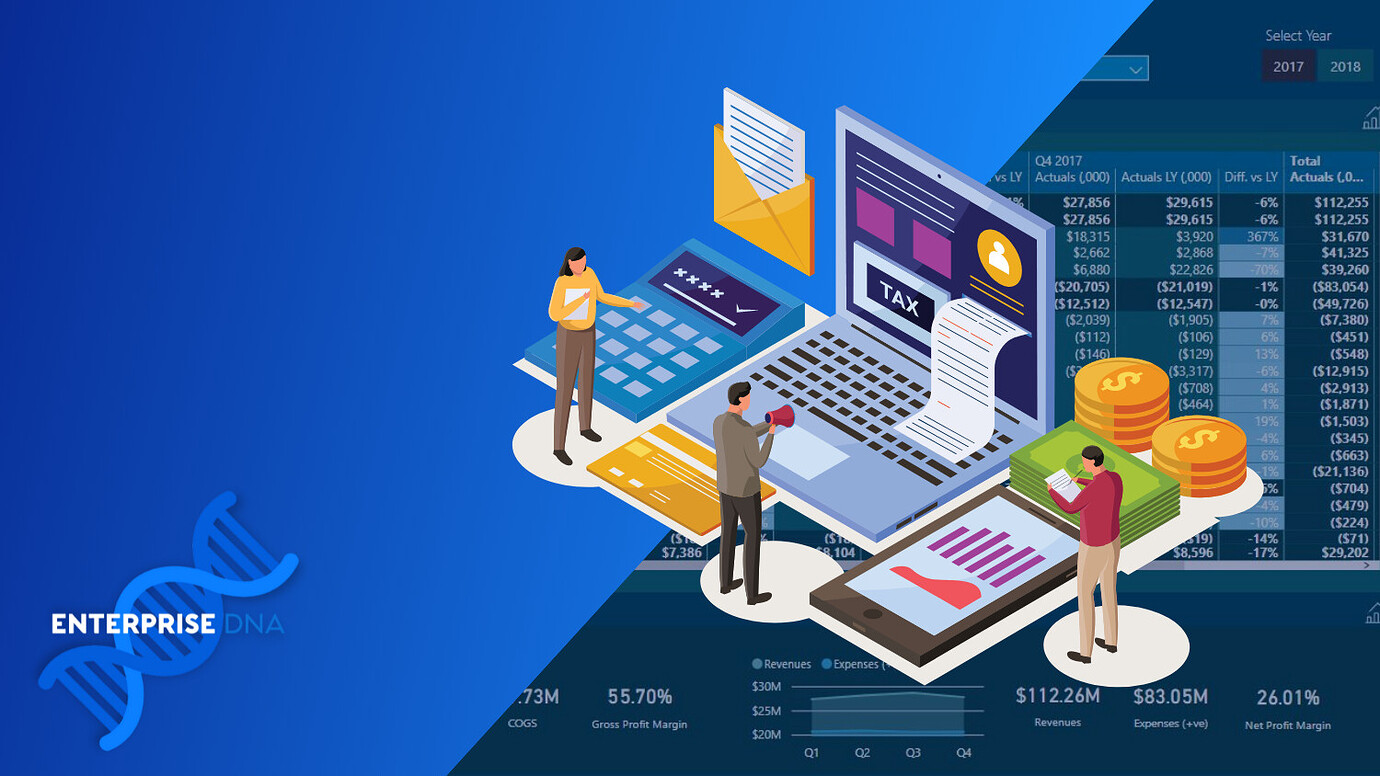 Dashboard KPIs Time Intelligence - Data Visualizations - Enterprise DNA ...