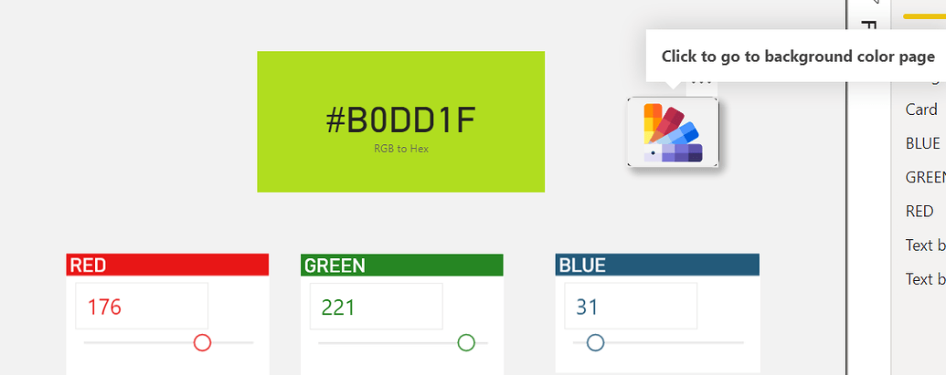 Setting Background Color Based on Dynamic RGB Values - Power BI ...