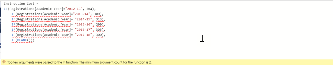 Multiple IF Statements DAX Calculations Enterprise DNA Forum