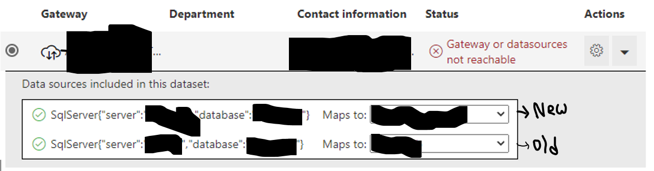 Dataflow Not Refreshing Due To Change In The Server Online Service 