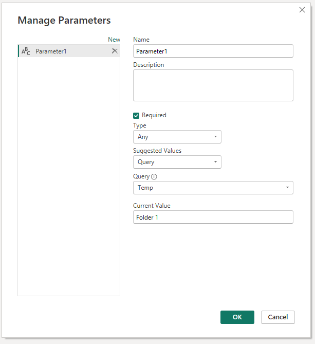 Parameter from list not refreshing when refreshing and clicking edit parameters - Power BI ...