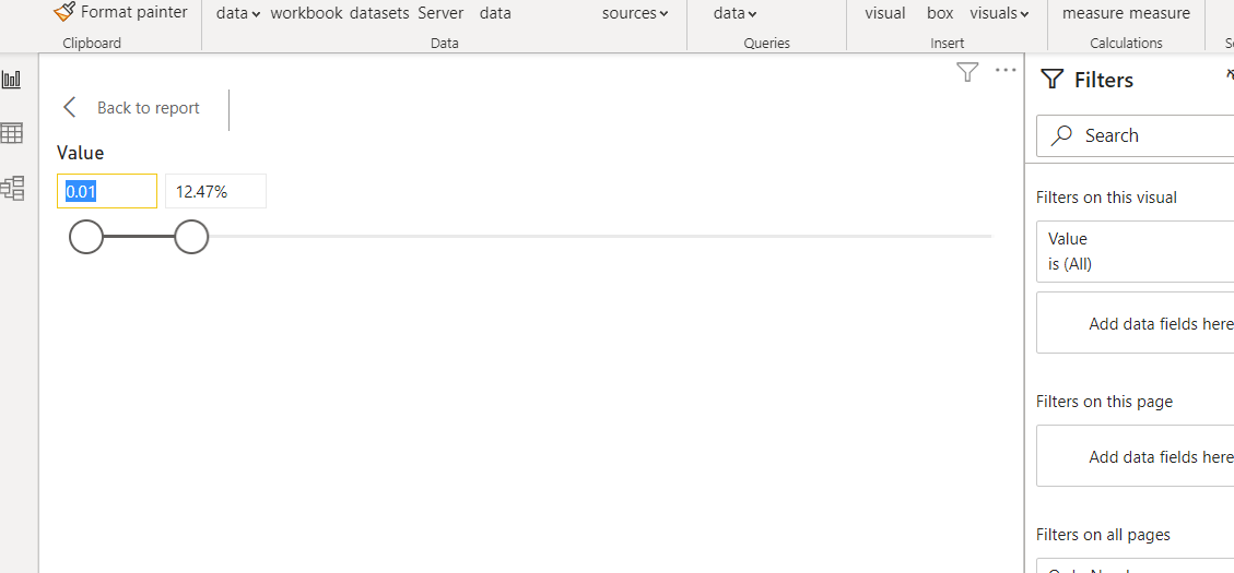 Creating Slicer Based On Support Measure For Market Basket Analysis Dax Calculations