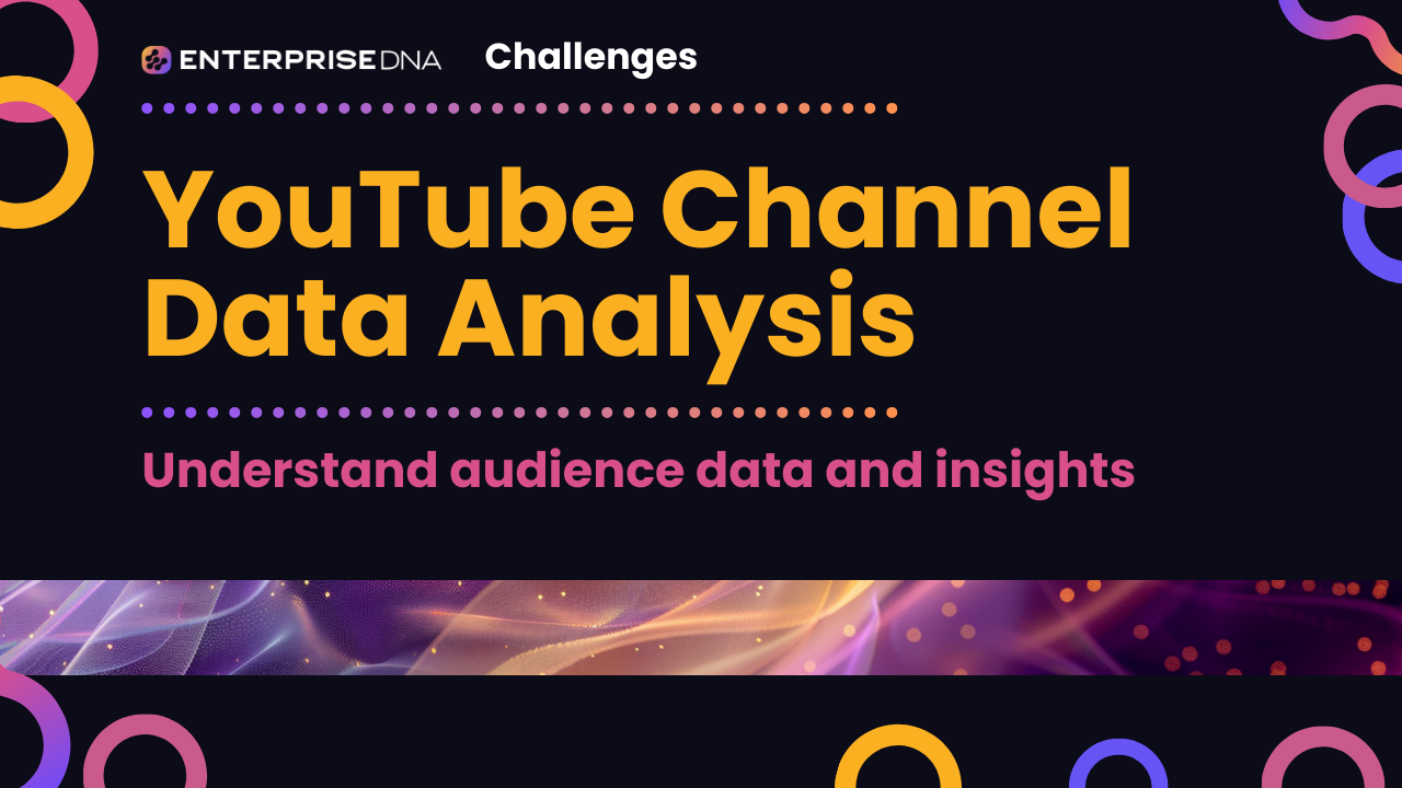 EDNA Youtube Channel Data Analysis - Enterprise DNA Forum