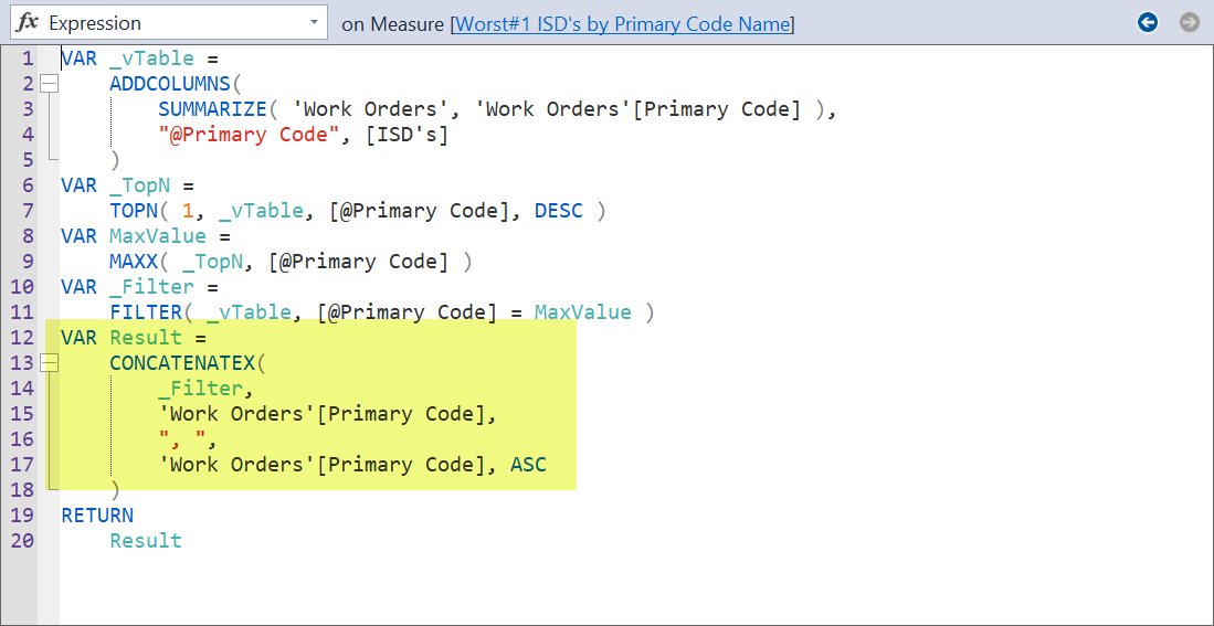 Virtual Table How To Filter Out Blanks DAX Calculations