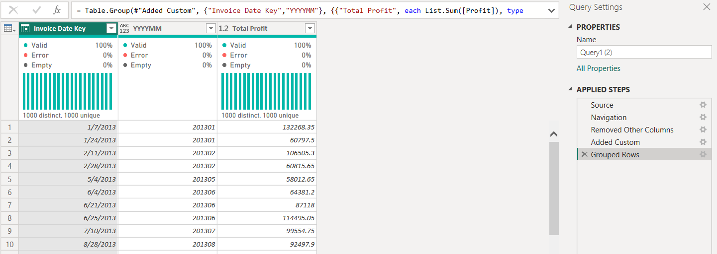 How To Calculate Month Over Month In Power Query Power Query
