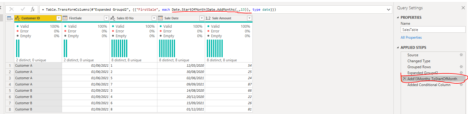 Customer profile - Power BI - Enterprise DNA Forum