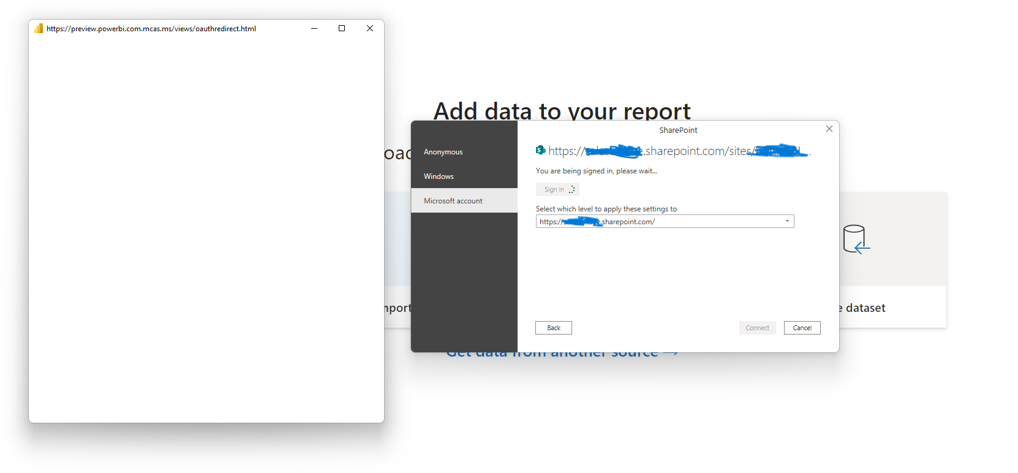 Can t Connect To SharePoint Anymore Power BI Enterprise DNA Forum